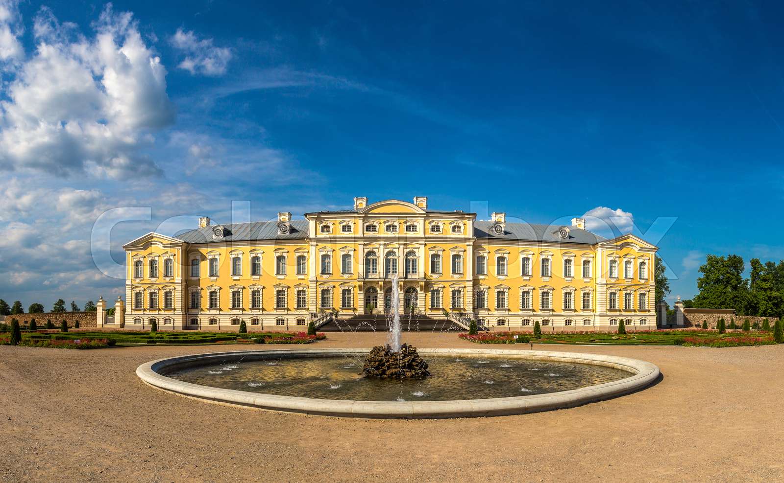 Rundale Palace in Latvia | Stock image | Colourbox