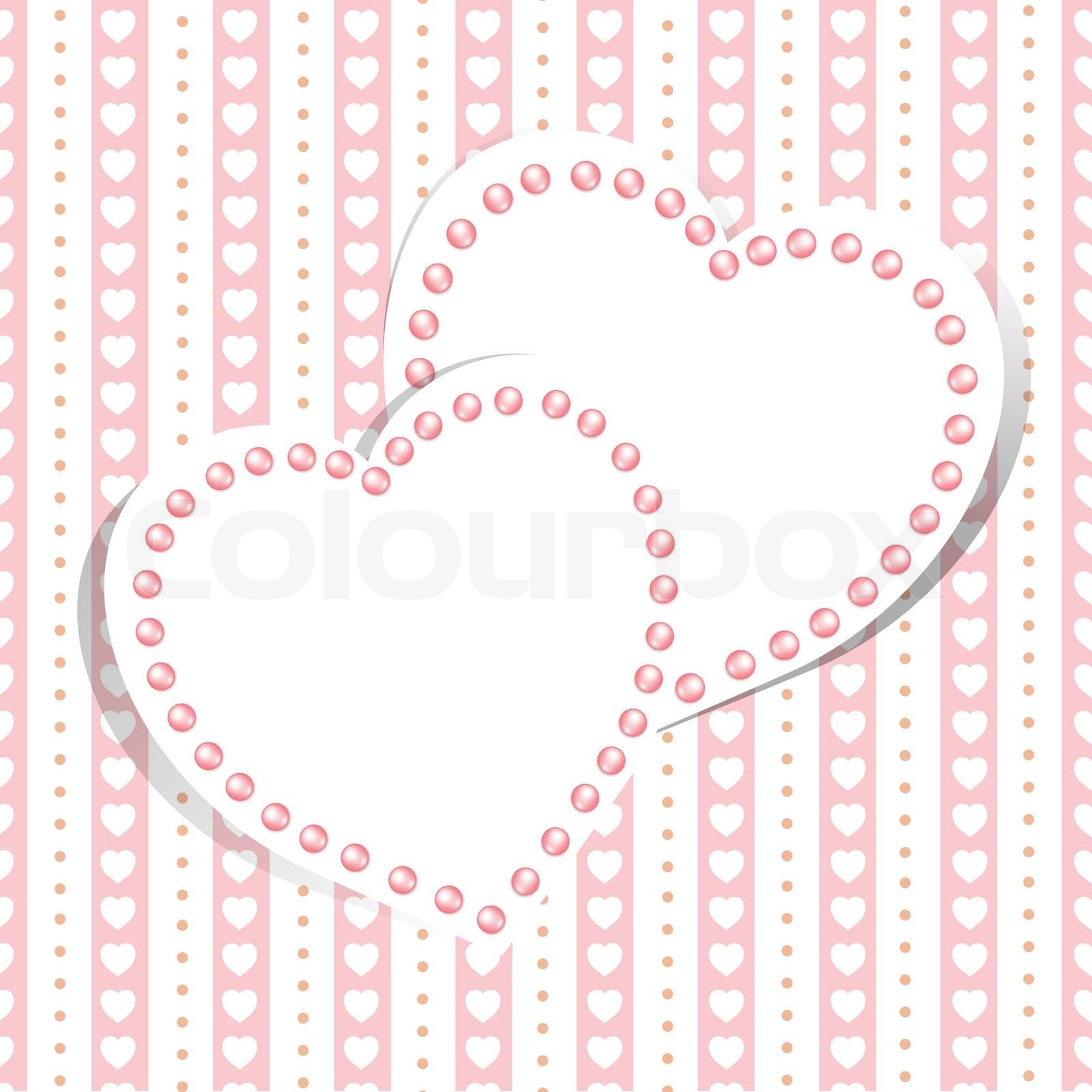 Wedding love background | Stock vector | Colourbox