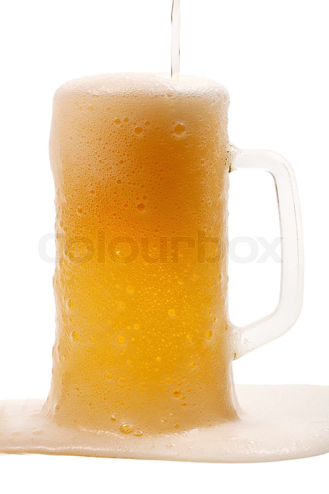 beer mug full | Stock image | Colourbox