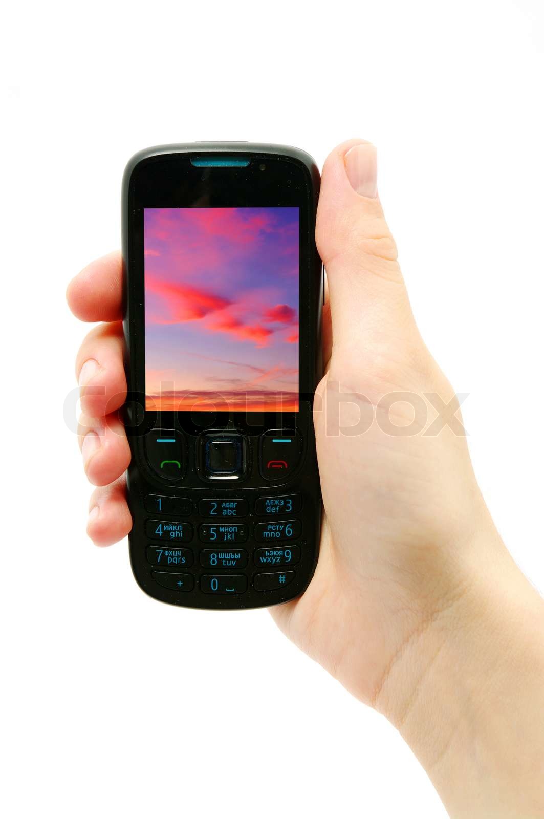 mobile phone | Stock image | Colourbox
