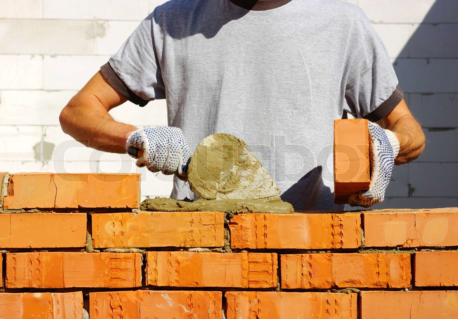 bricklayer | Stock image | Colourbox