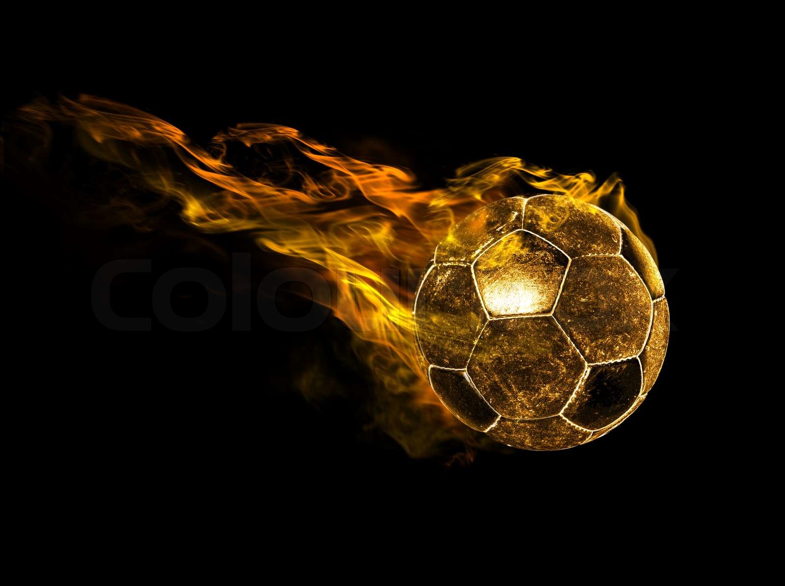 fiery ball | Stock image | Colourbox