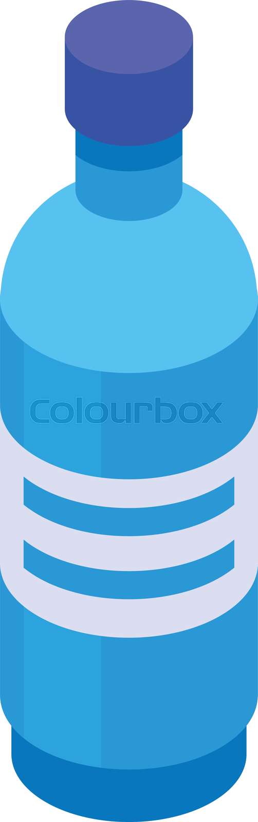 wasser, flasche, icon | Stock-Vektor | Colourbox