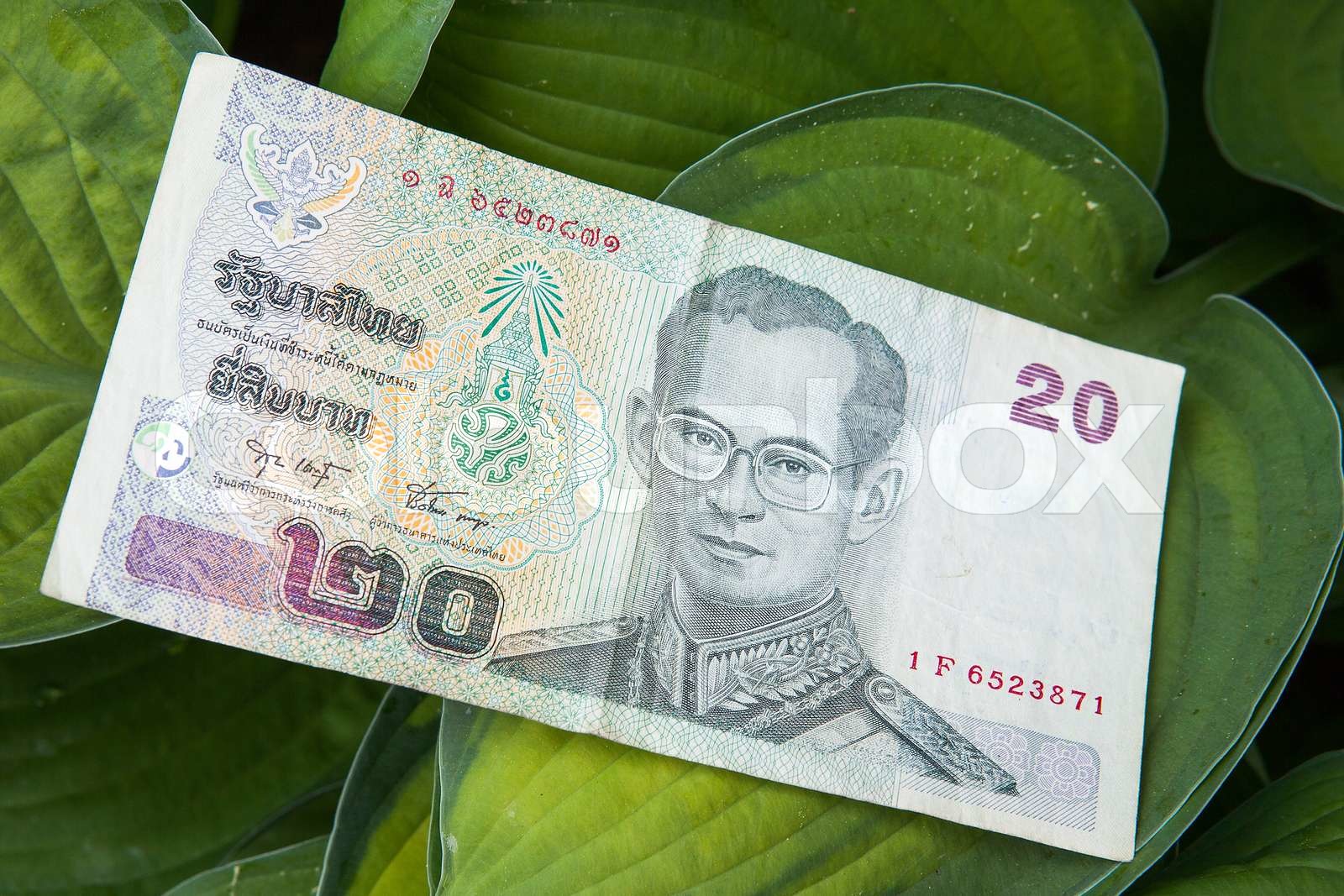 Thai baht note | Stock image | Colourbox