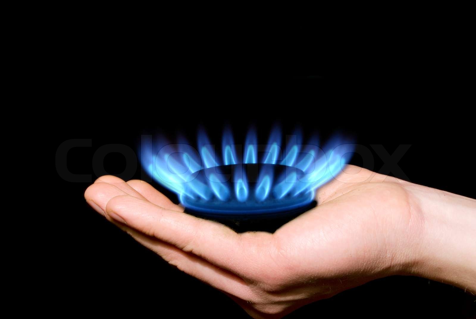 Gas | Stock Bild | Colourbox