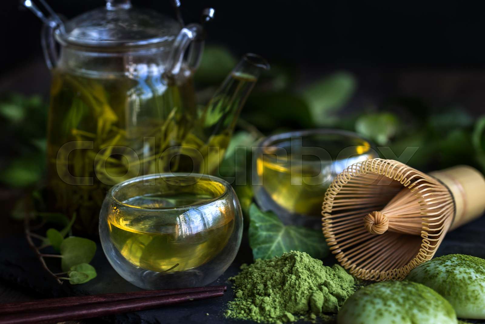 Japanese tea | Stock image | Colourbox