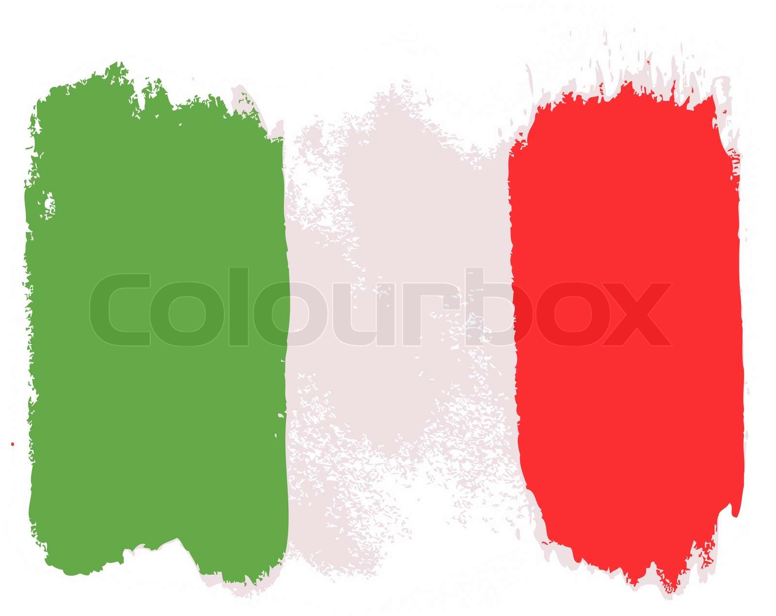 Flag of Italy | Stock vector | Colourbox