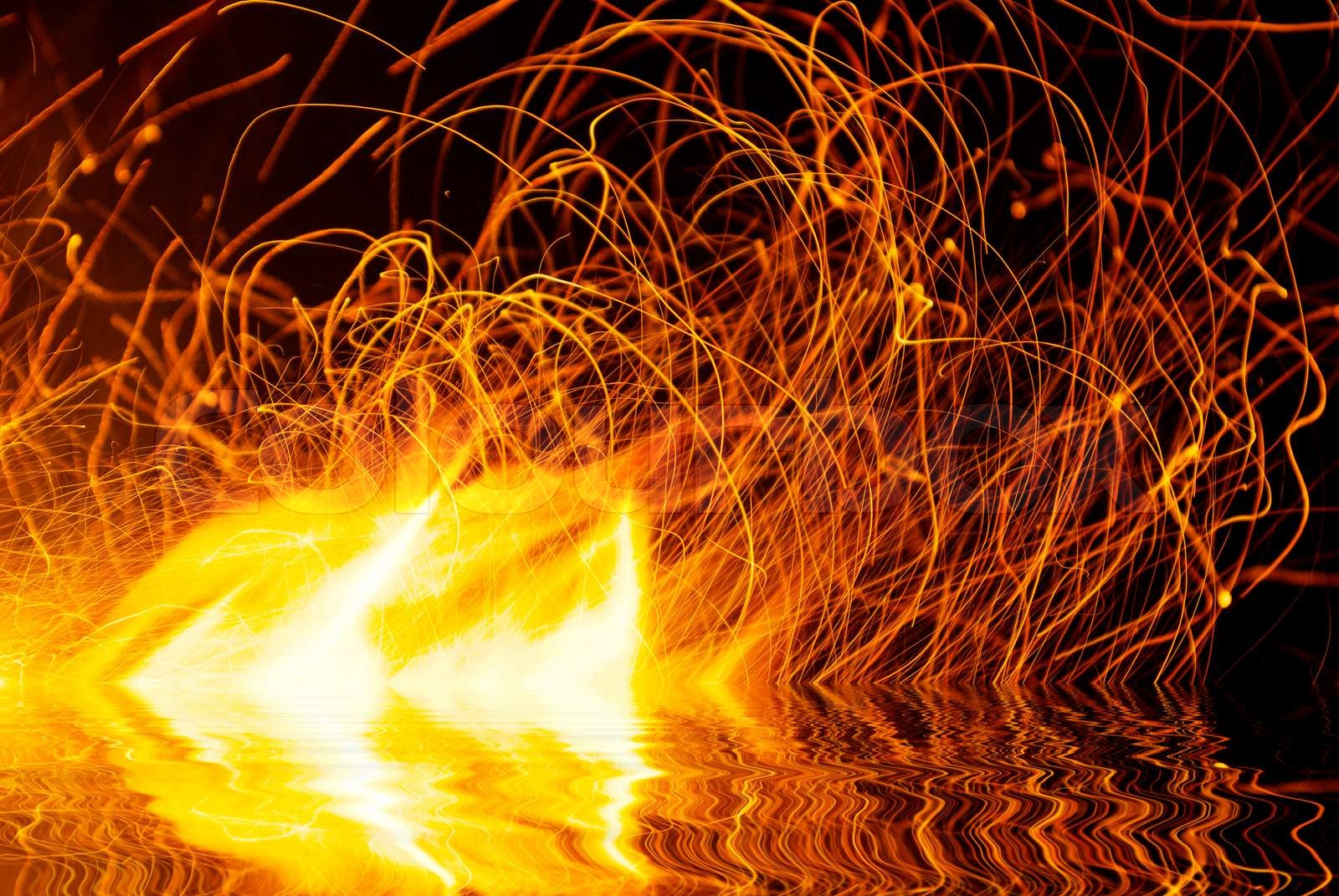 Fire | Stock image | Colourbox