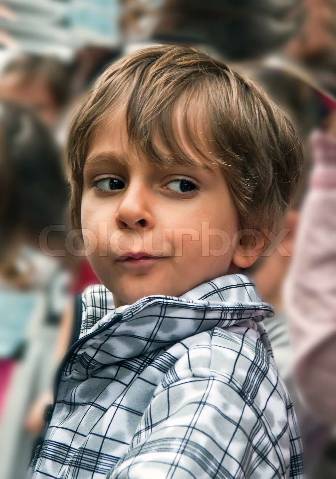 Portrait of a young boy | Stock image | Colourbox