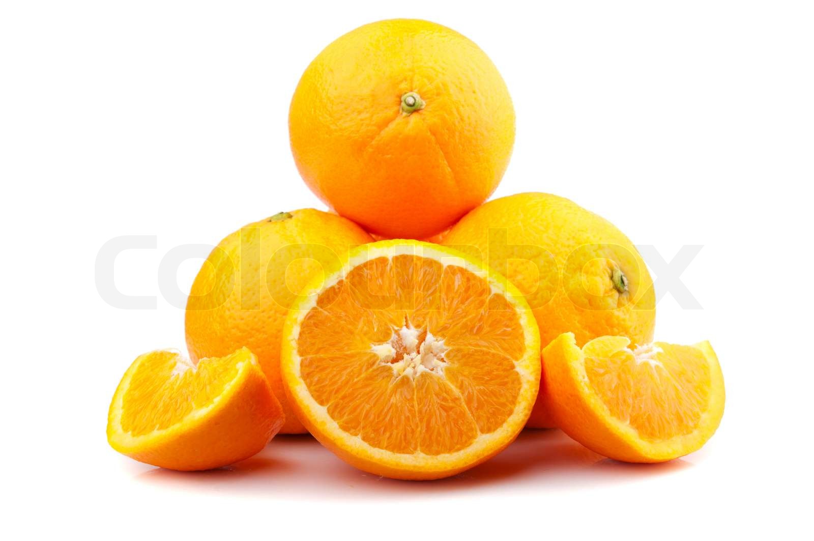 fresh orange fruit | Stock image | Colourbox