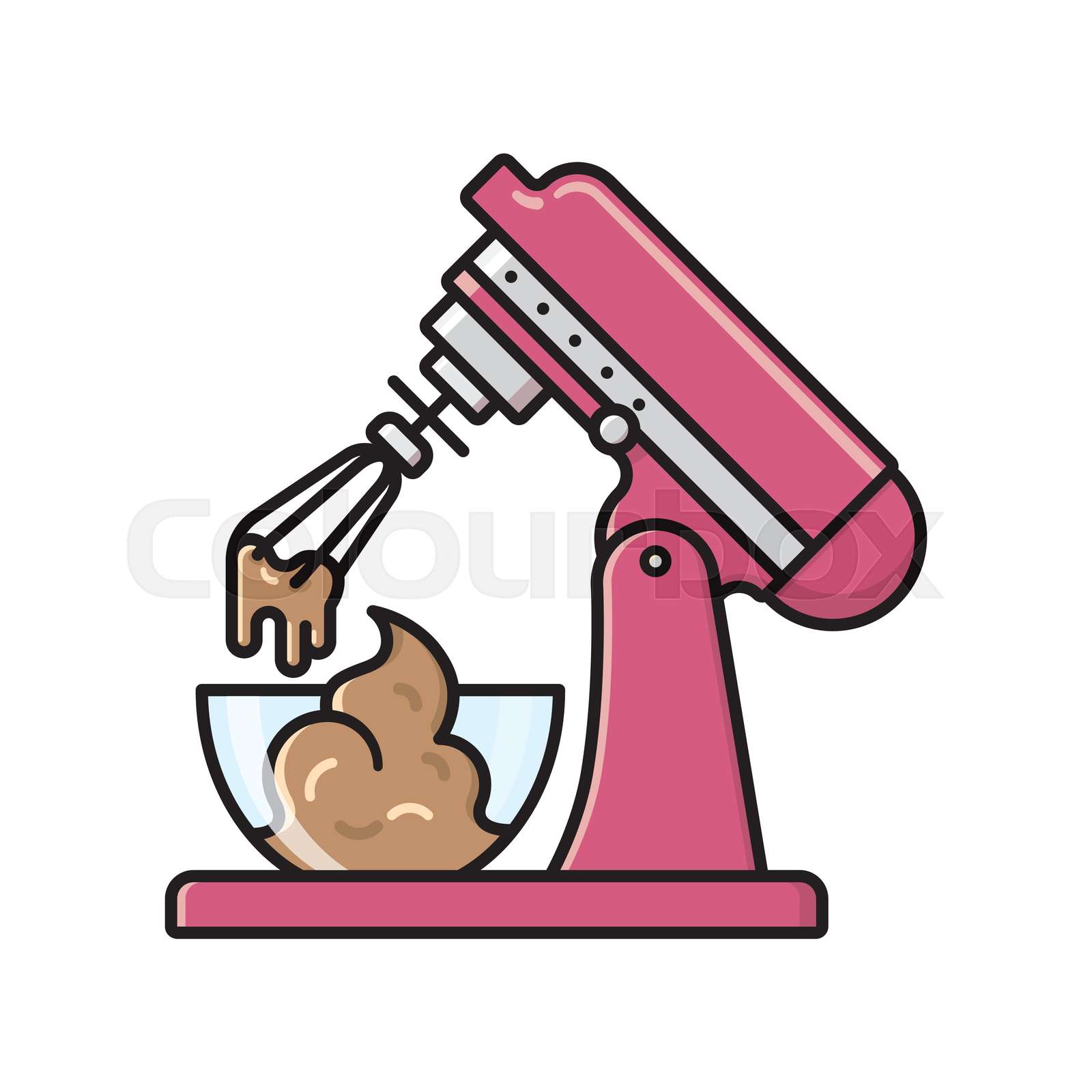 Cartoon Kitchen Mixer