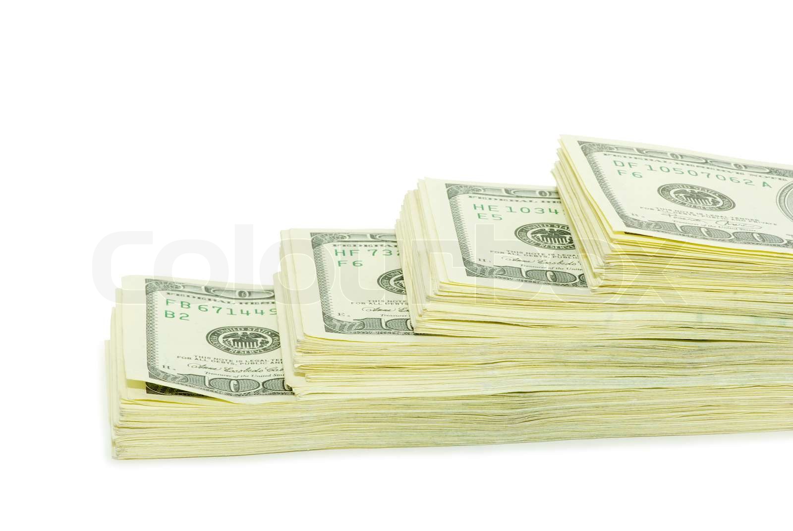 stock of money | Stock image | Colourbox