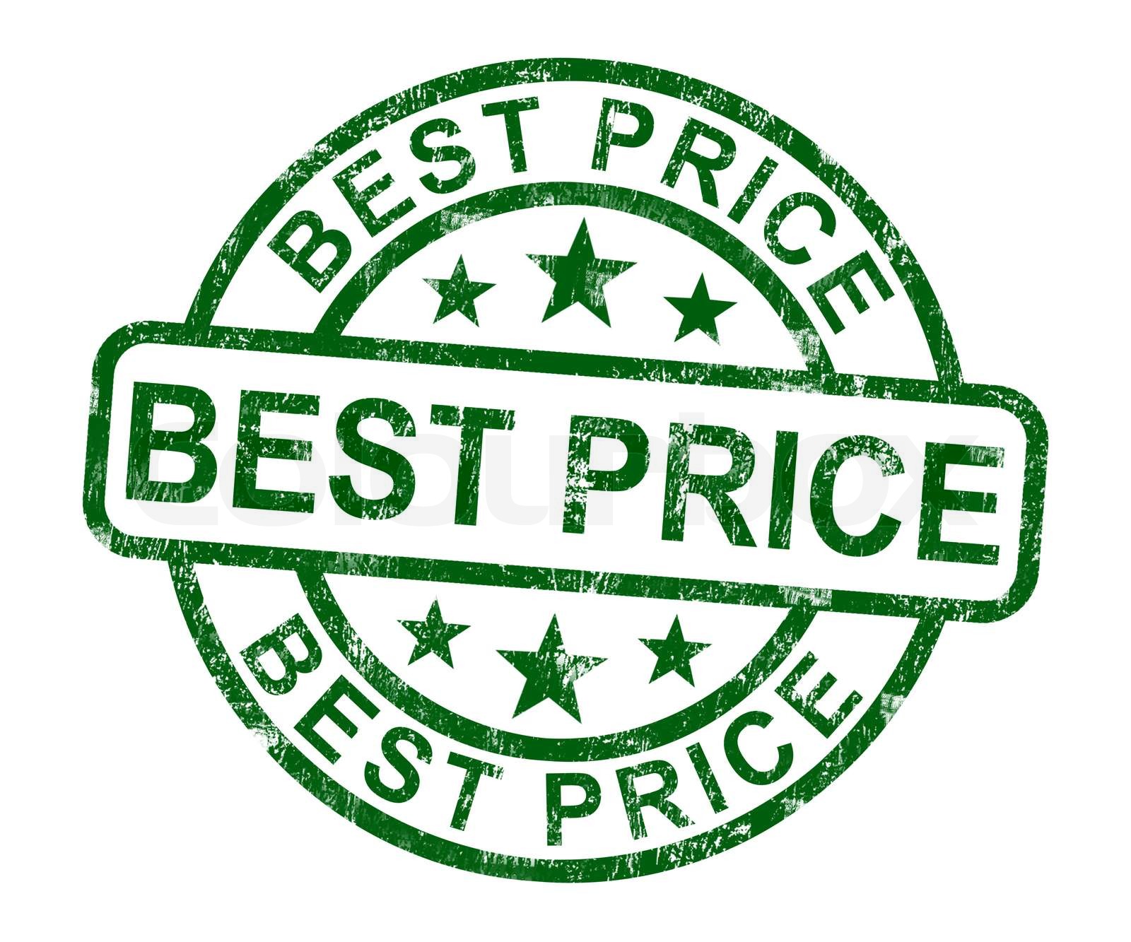 Best Price Stamp Showing Sale And Reduction | Stock image | Colourbox
