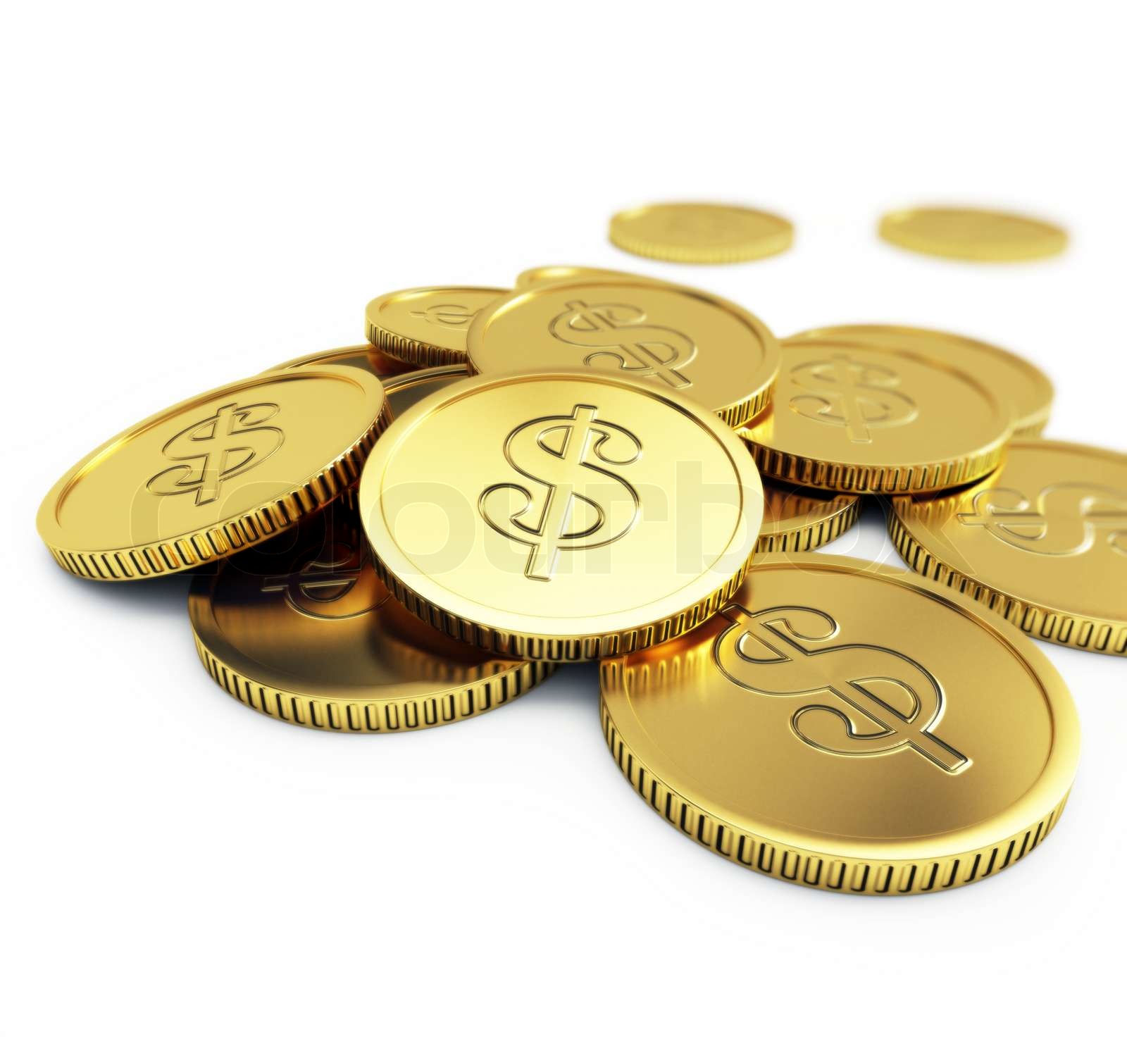 coins, group, business | Stock image | Colourbox