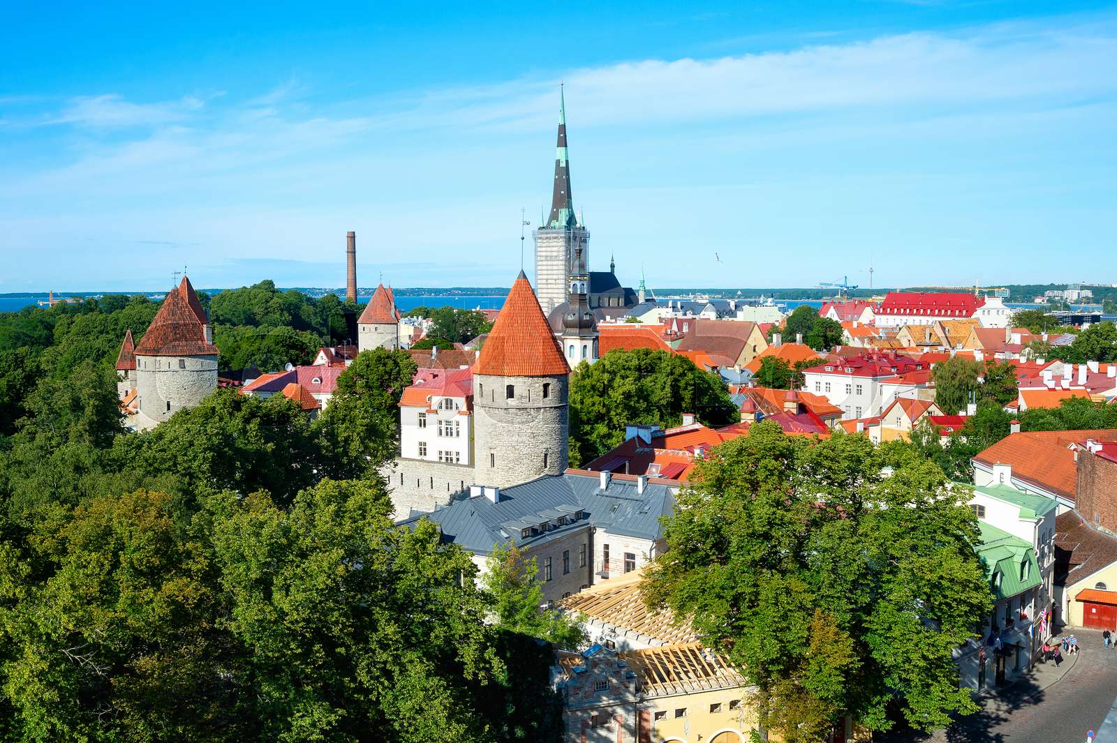 Talinn old town, Estonia | Stock image | Colourbox