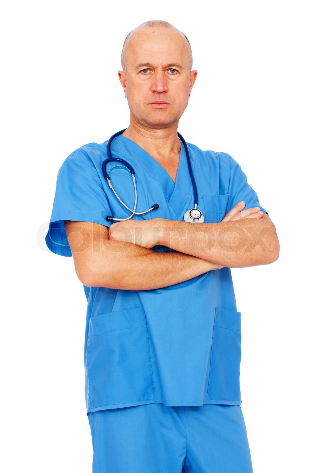 medical doctor in uniform | Stock image | Colourbox