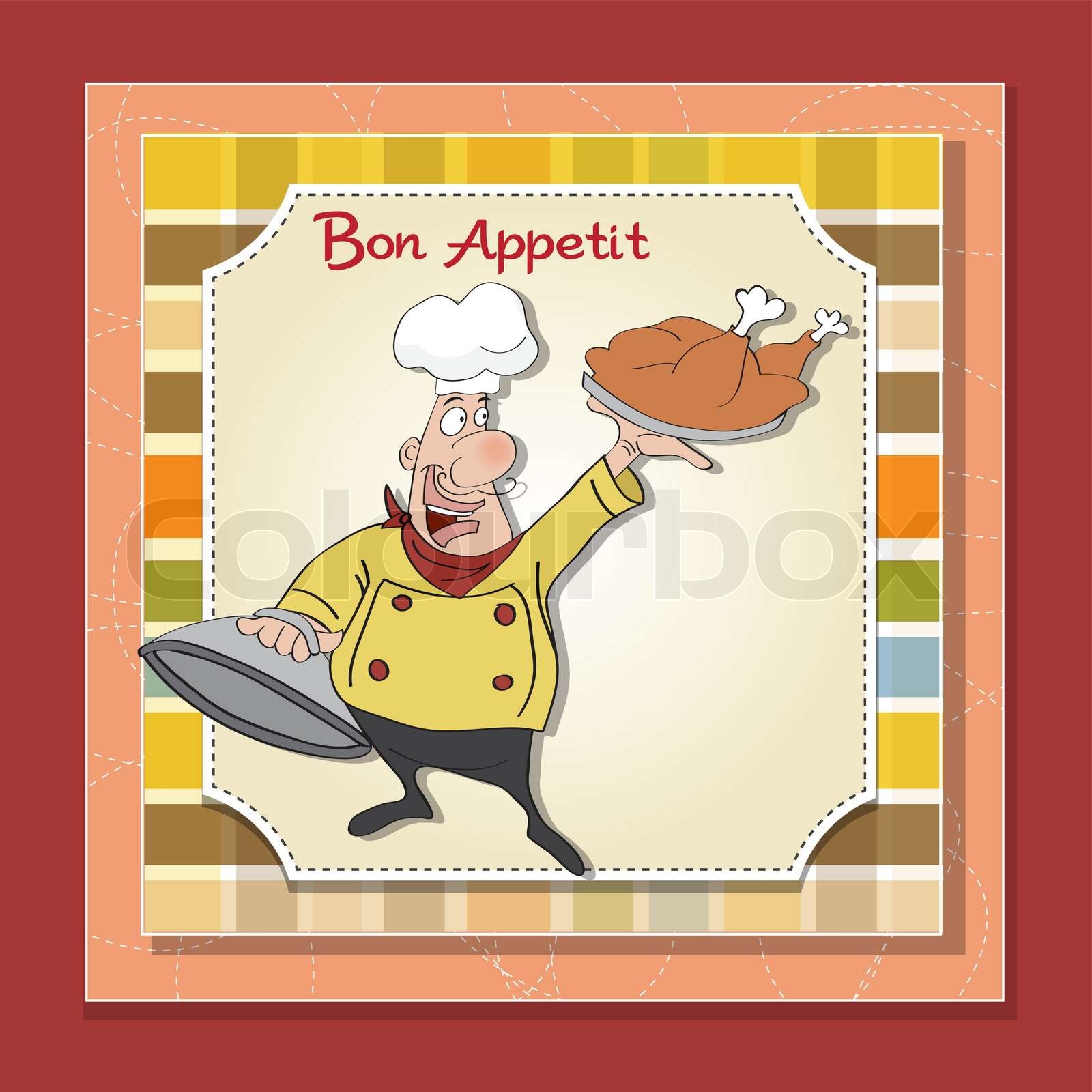 chefkoch, bistro, cartoon | Stock-Vektor | Colourbox