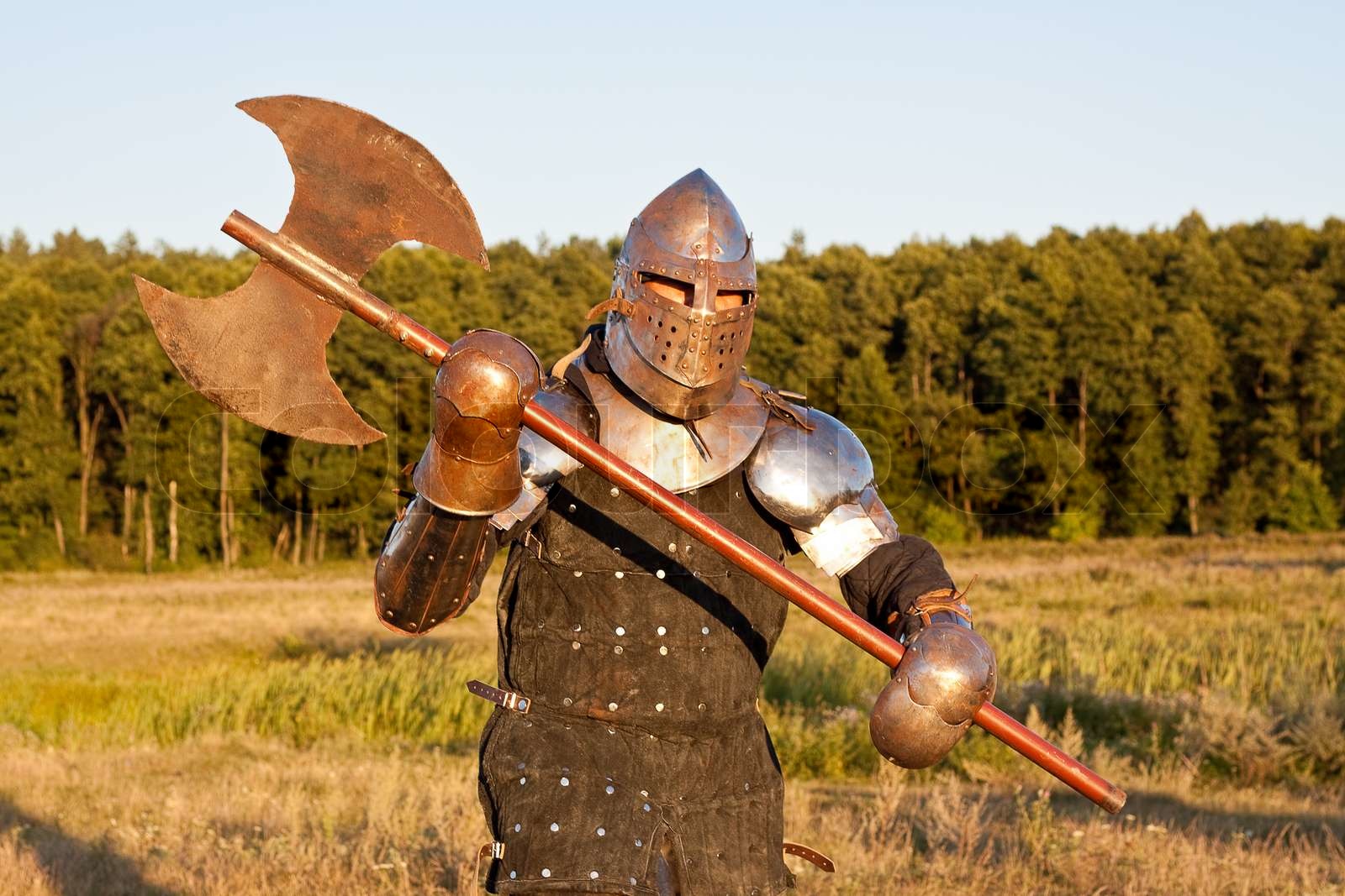 Medieval knight | Stock image | Colourbox