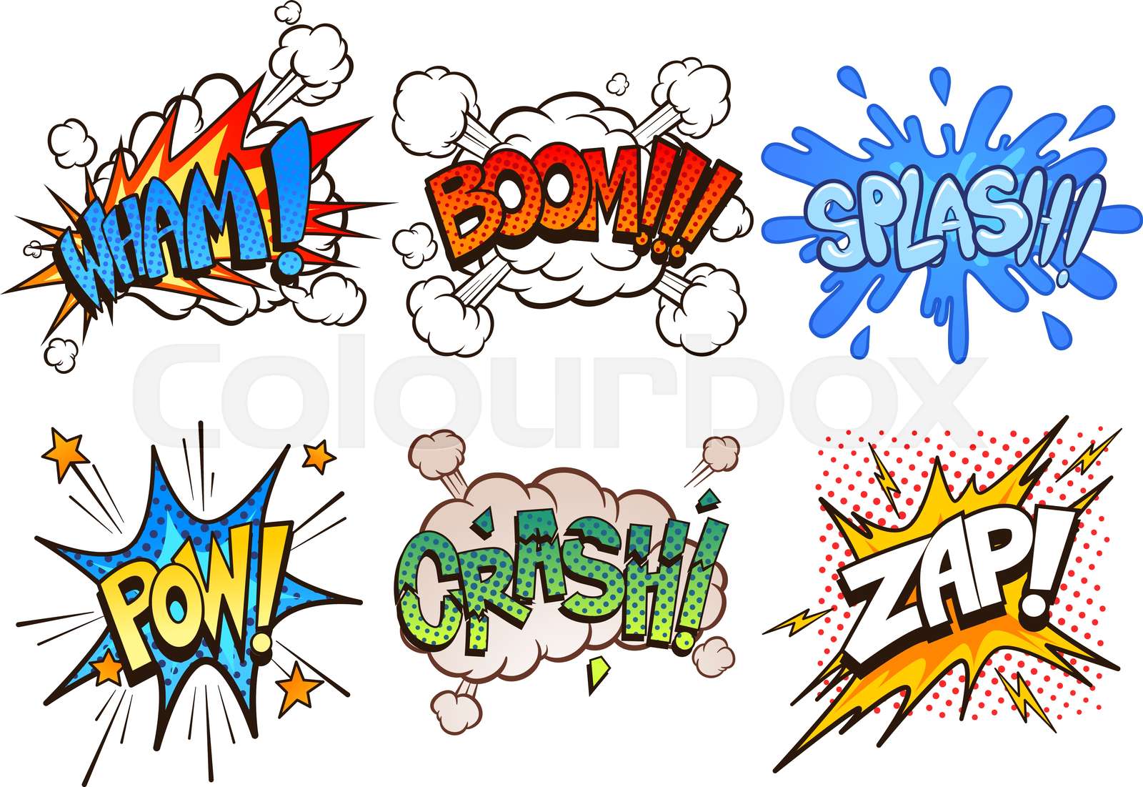 Sound effects | Stock vector | Colourbox