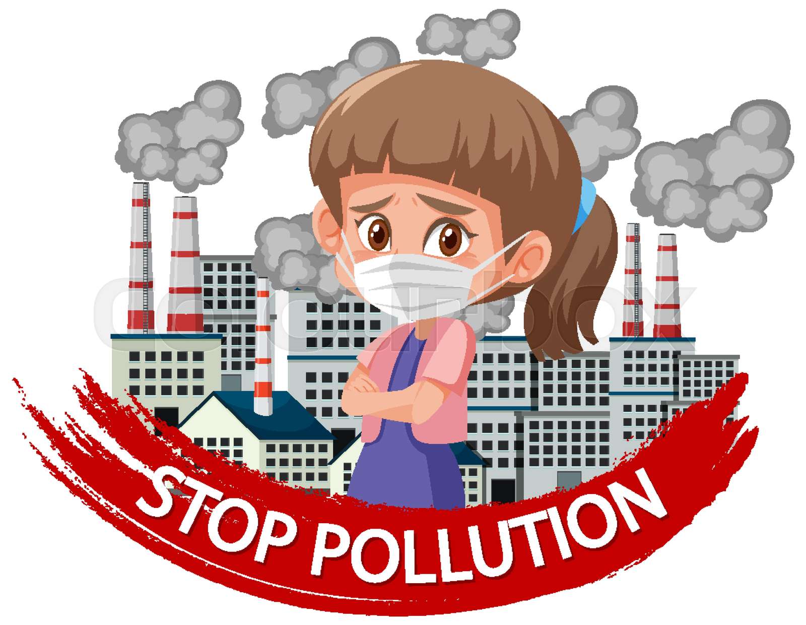 Stop Air Pollution Posters