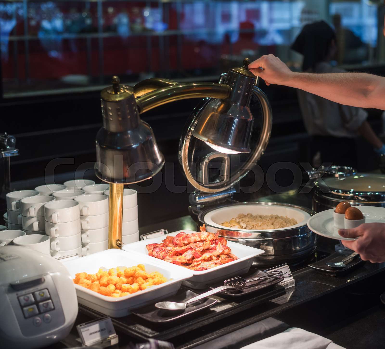 Breakfast Buffet in Luxury Hotel | Stock image | Colourbox