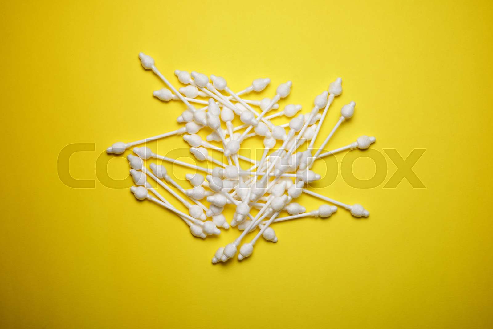 Ear swabs view | Stock image | Colourbox