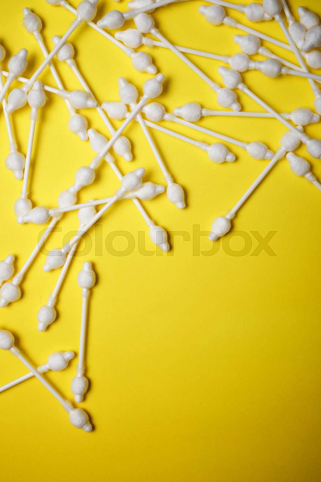Ear swabs view | Stock image | Colourbox
