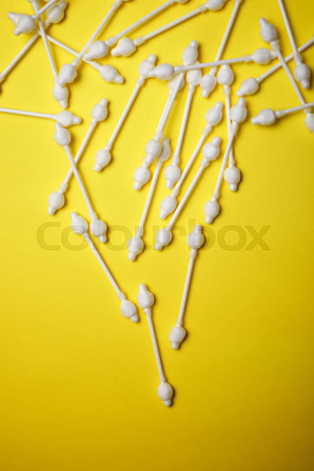 Ear swabs view | Stock image | Colourbox