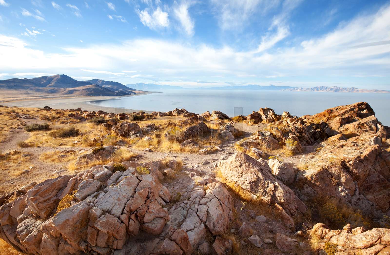 Salt lake | Stock image | Colourbox