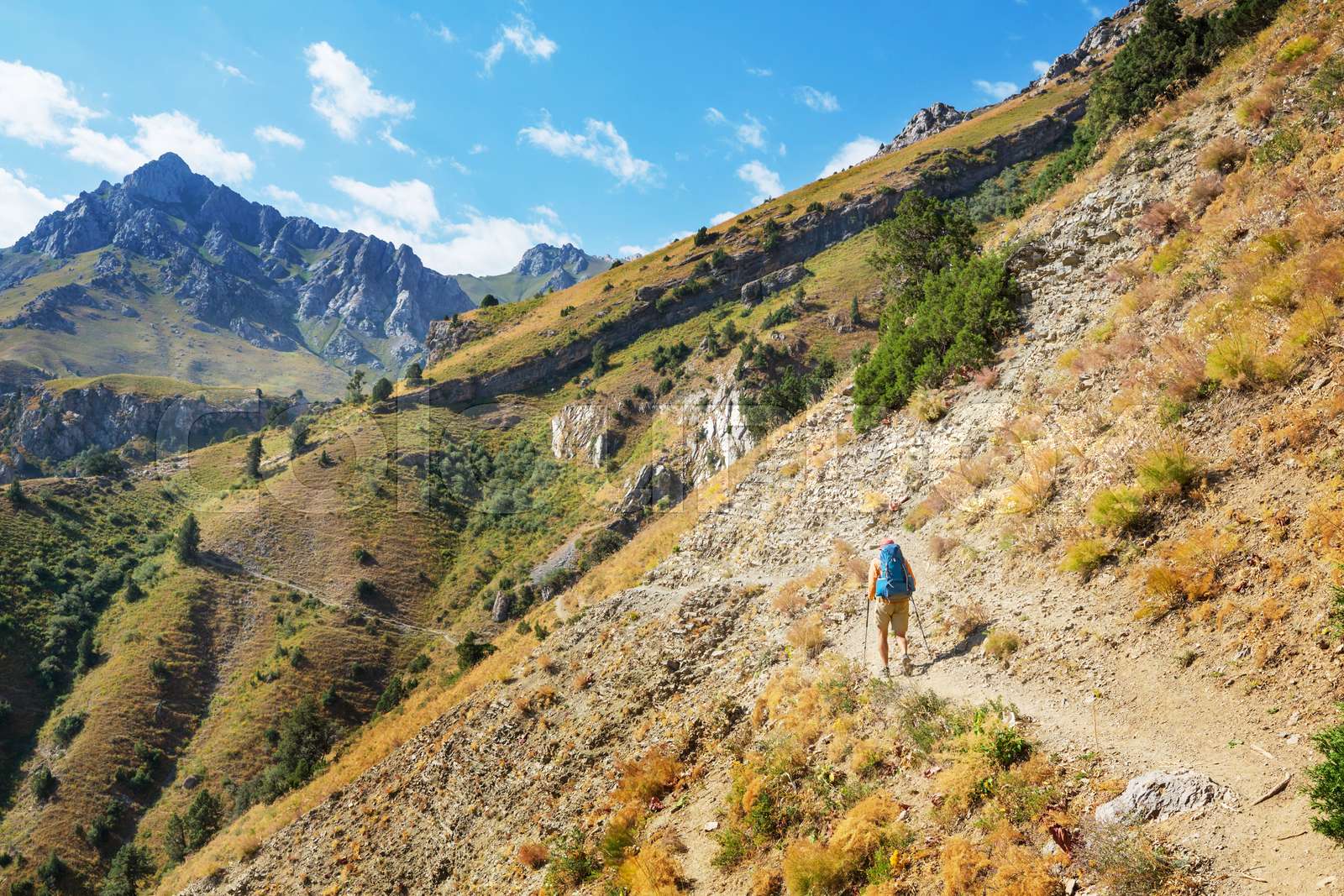 Summer hike | Stock image | Colourbox