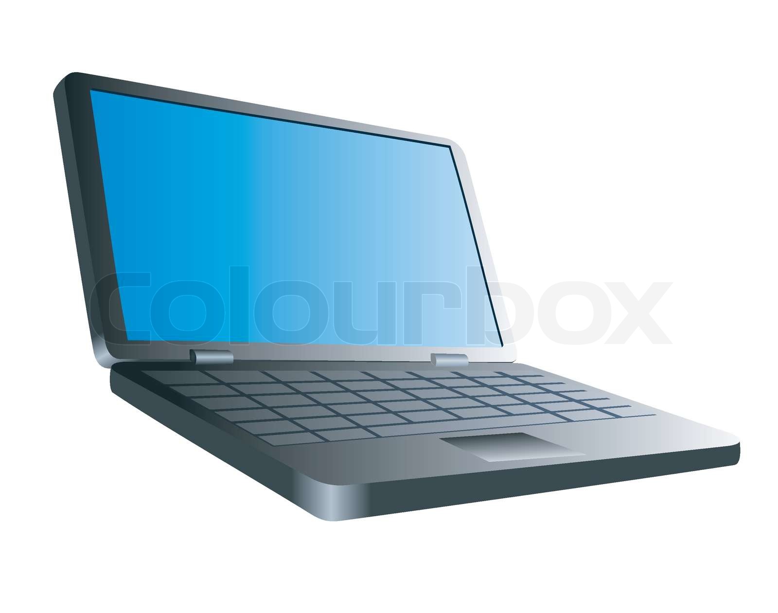 Laptop | Stock-Vektor | Colourbox