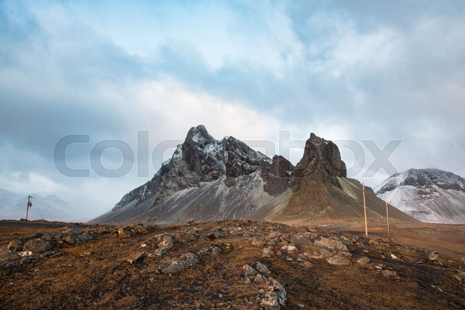 Eystrahorn mountain in east Iceland | Stock image | Colourbox