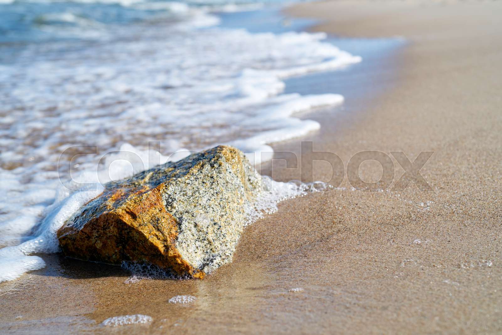Stone on the Baltic Sea | Stock image | Colourbox