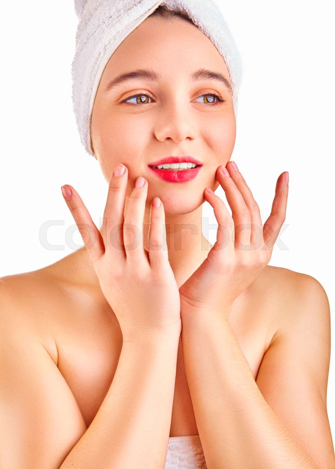 Woman's face | Stock image | Colourbox