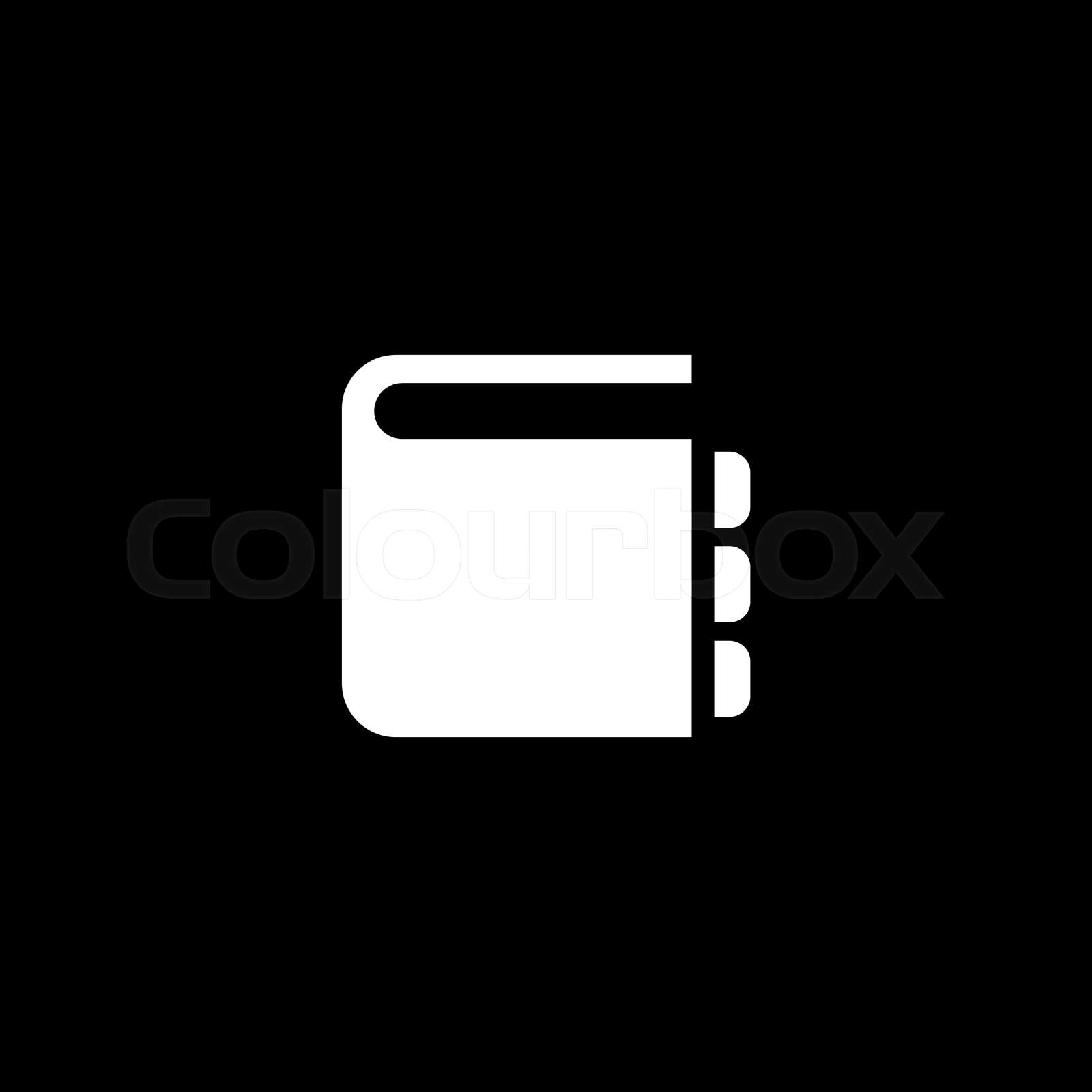 notepad symbol icon | Stock vector | Colourbox