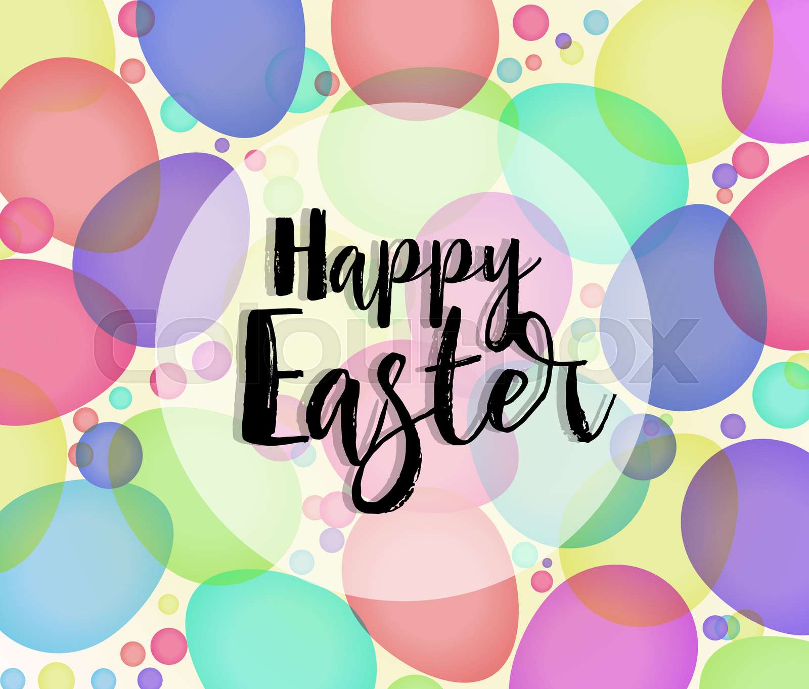 Background Happy Easter | Stock vector | Colourbox