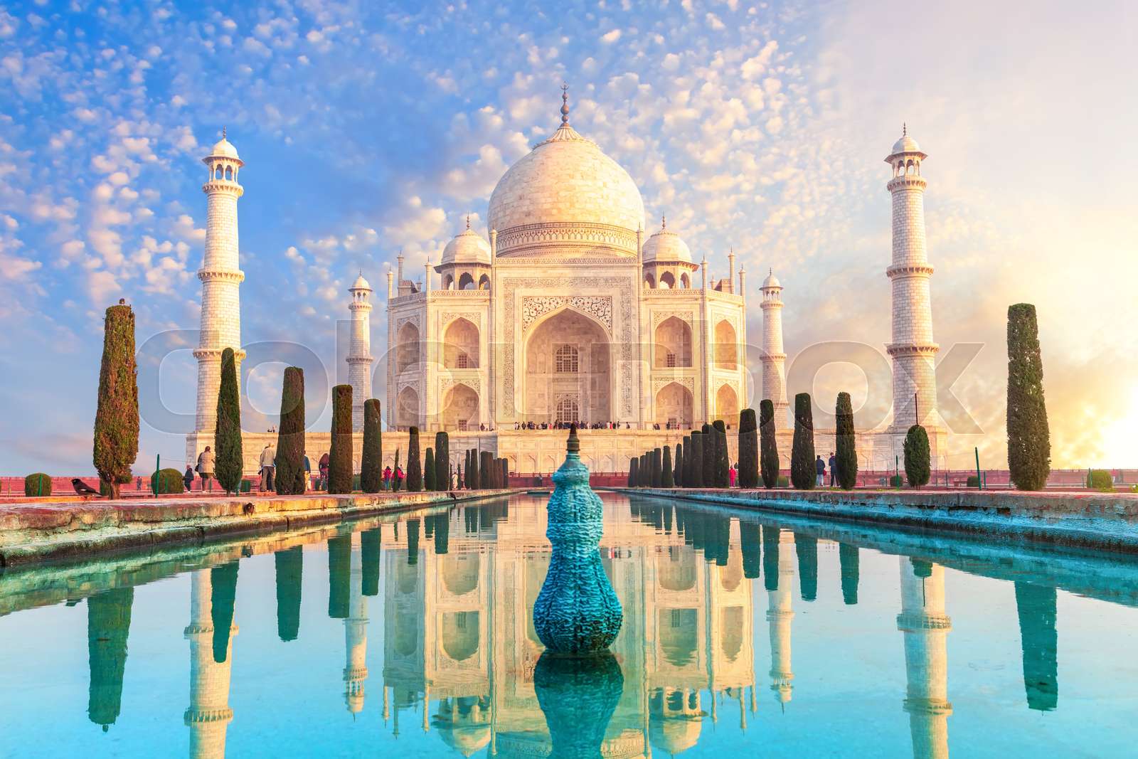 Agra Taj Of Stock Foto Colourbox Agra Taj Of Stock Foto Colourbox