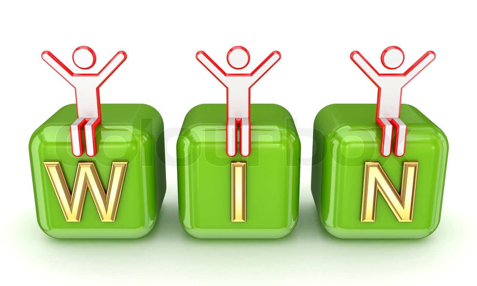 WIN concept | Stock image | Colourbox