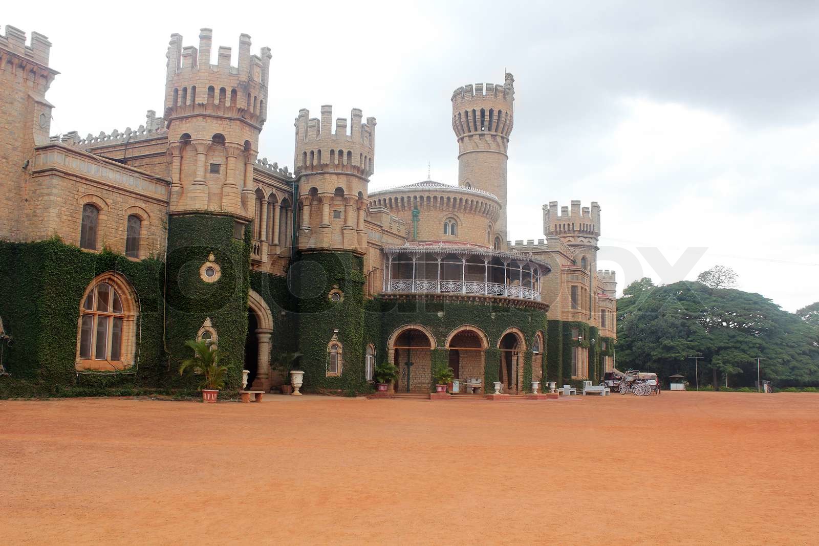 Photo of Majestic and iconic Bangalore Royal Palace located in the ...