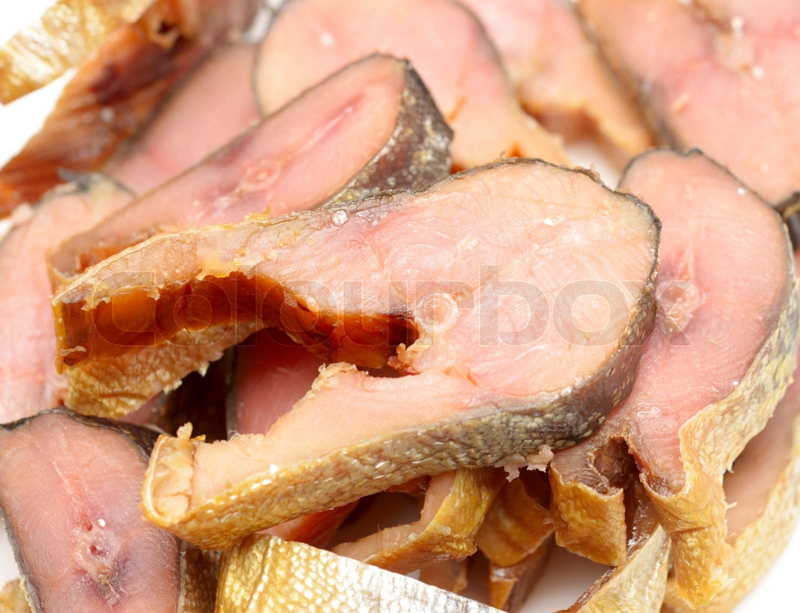 smoked fish | Stock image | Colourbox