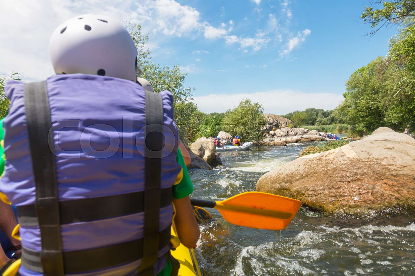 Rafting | Stock image | Colourbox