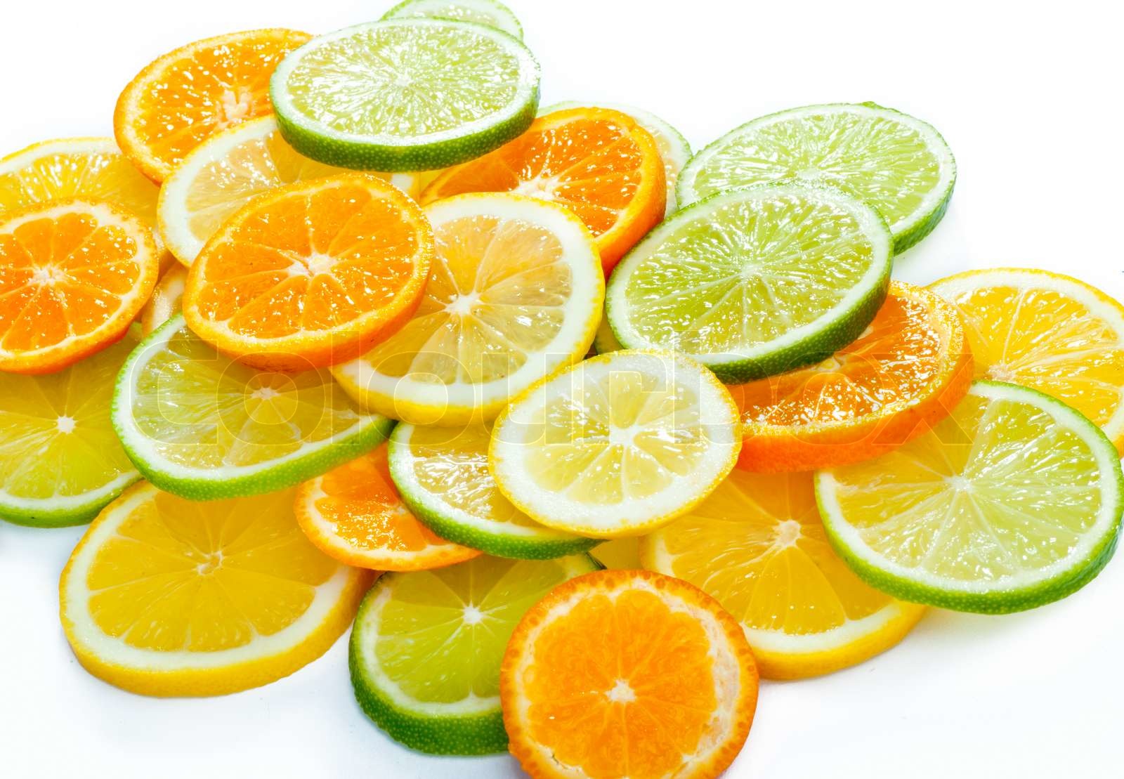 Mixed citrus fruit | Stock image | Colourbox