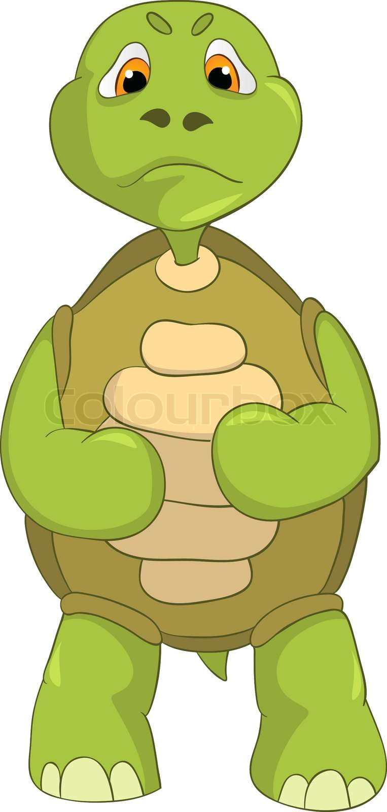 Angry Turtle | Stock vector | Colourbox
