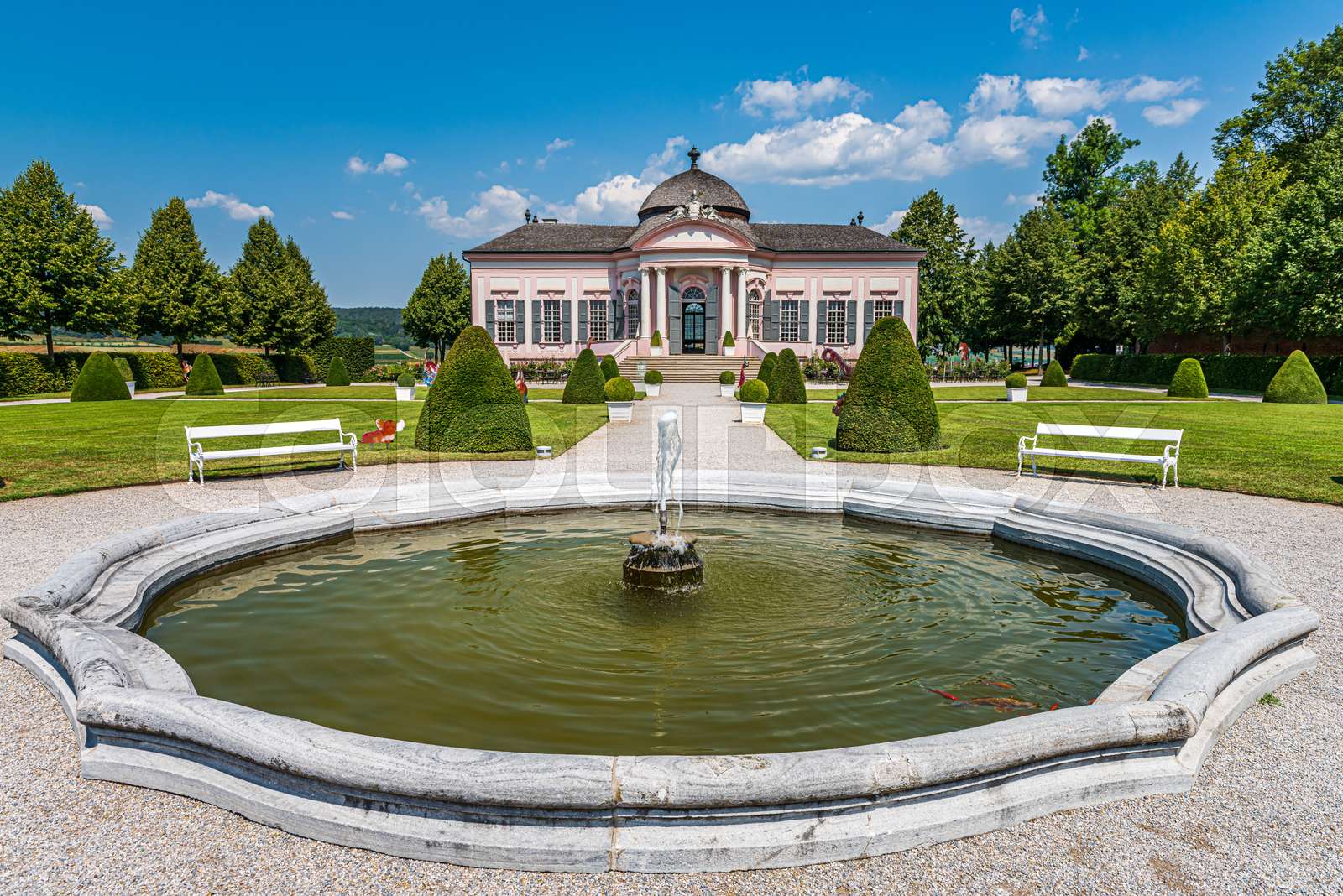 Garden Pavilion in Melk Abbey | Stock image | Colourbox