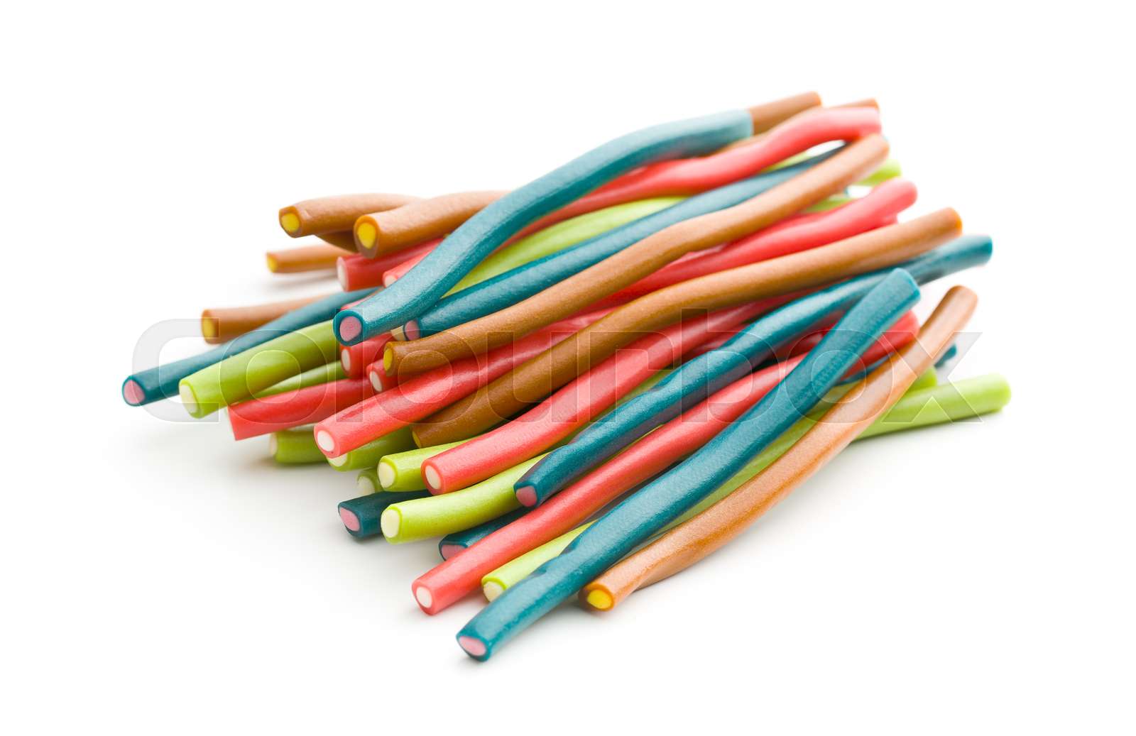 sweet gummy sticks | Stock image | Colourbox