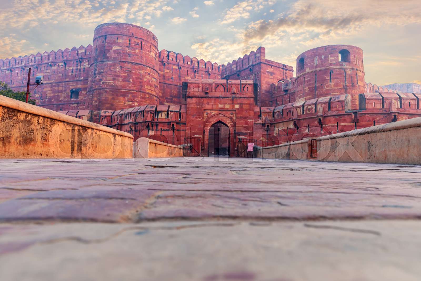 Agra Fort main entrance, India, no people | Stock image | Colourbox