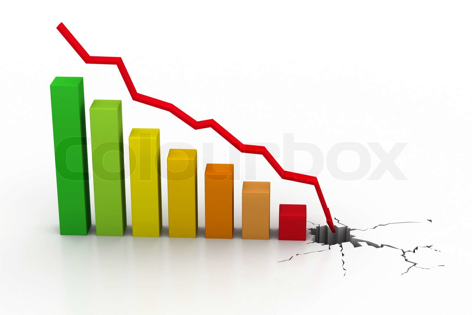 business collapse | Stock image | Colourbox