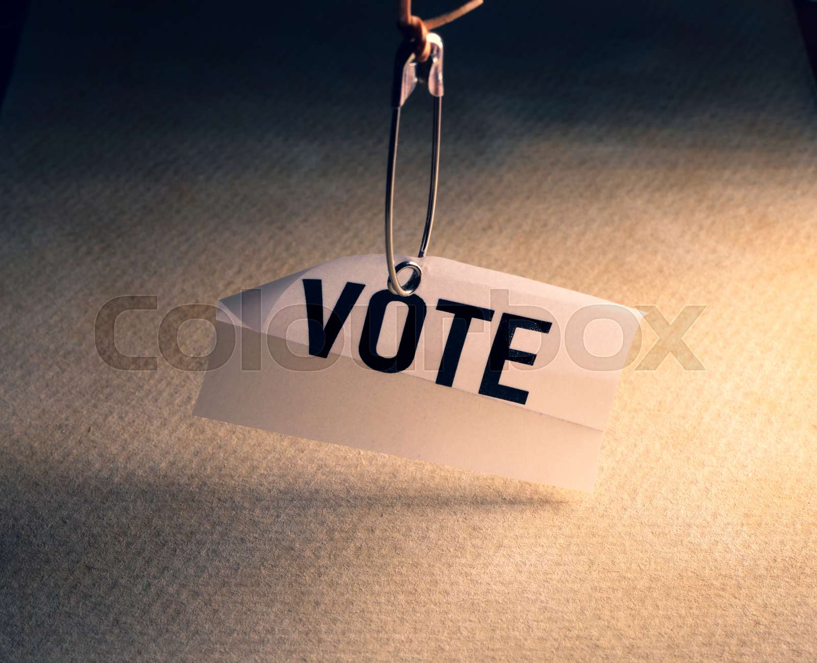A Vote Tag | Stock image | Colourbox