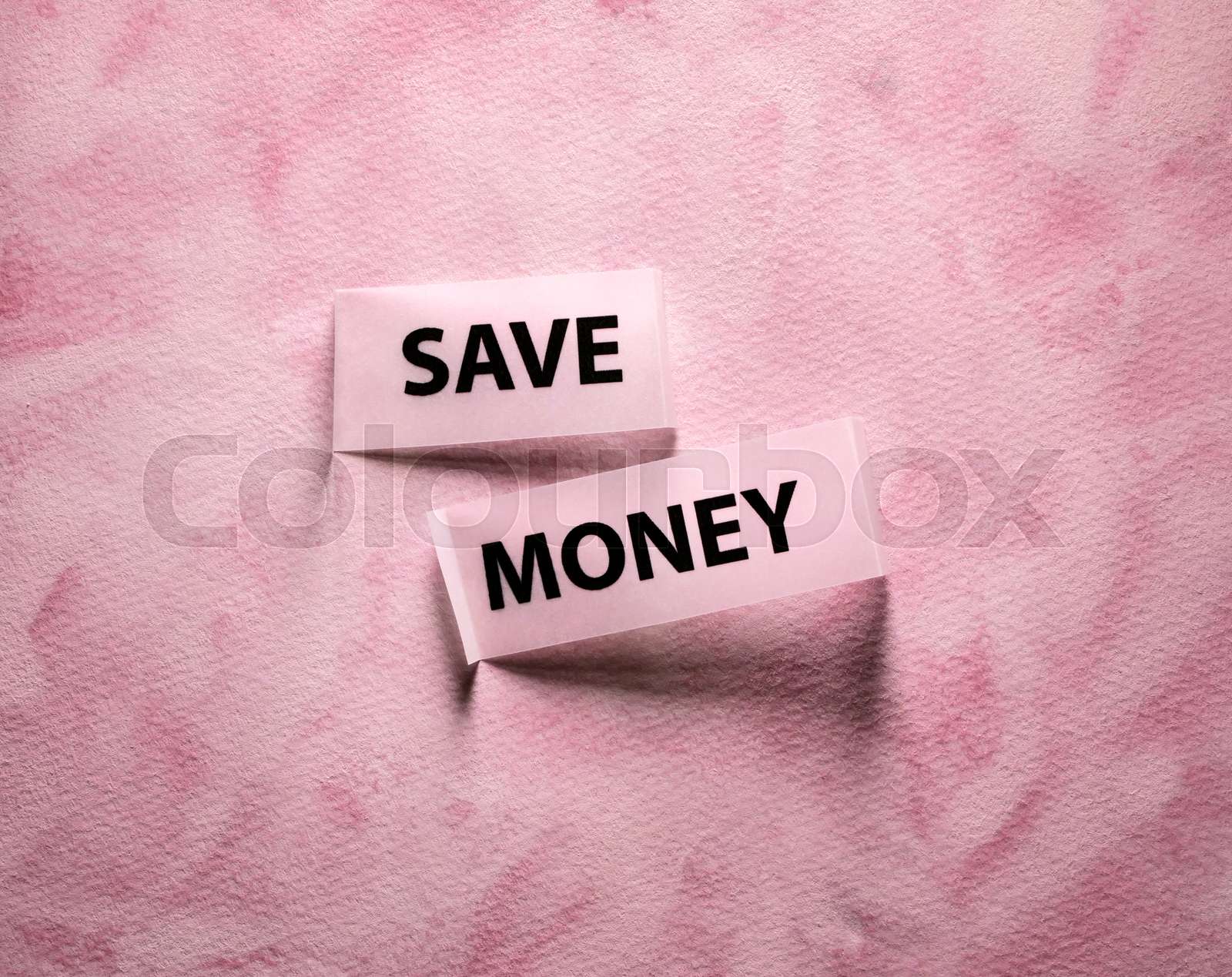 Save Money Tag | Stock image | Colourbox