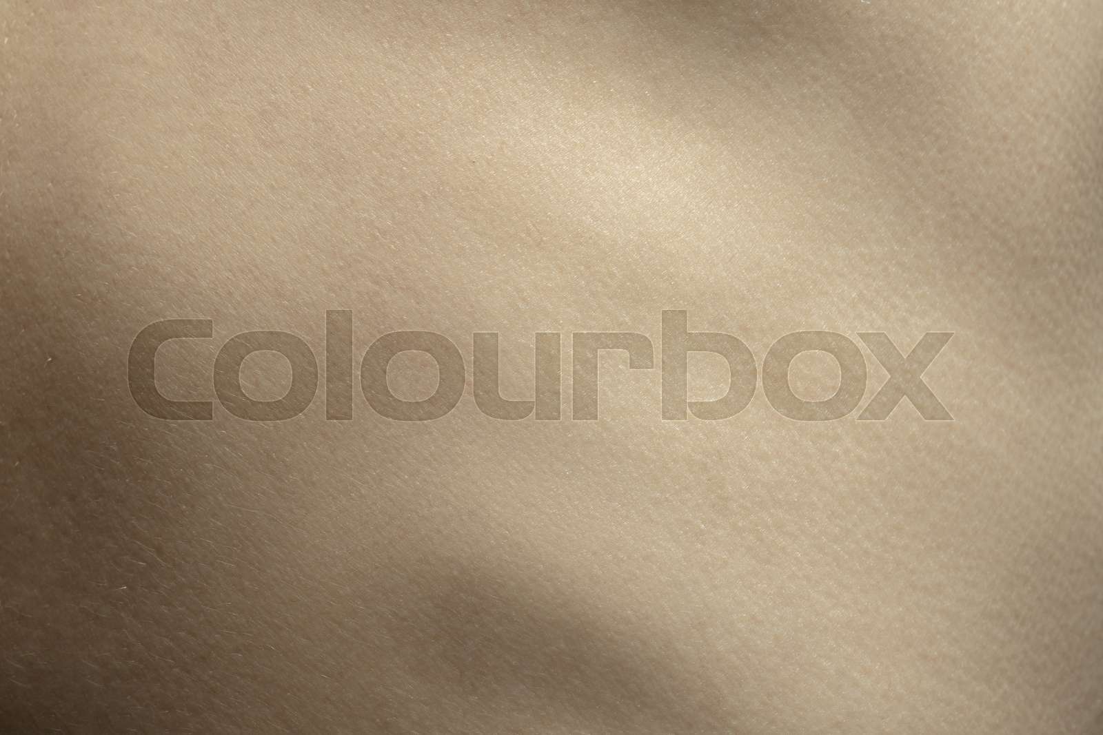 Texture of human skin. Close up of well-kept caucasian human body ...